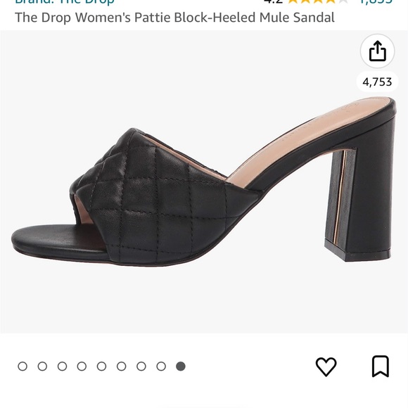 The Drop | Shoes | The Drop Pattie Block Heel Mule Sandal | Poshmark